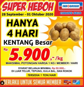 23 Contoh Kata-kata Promosi Kentang Serta Pamflet Nya