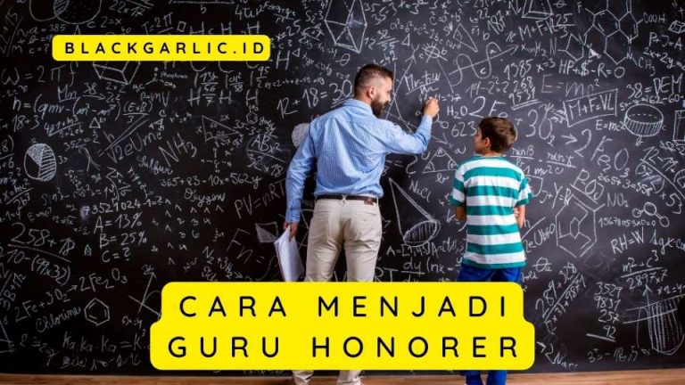 Cara Menjadi Guru Honorer Lulusan SMA / SMK Dan Di Sekolah Negeri