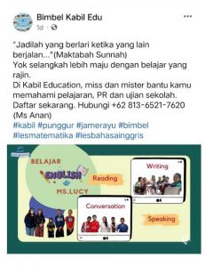 40+ Contoh Kata-kata Promosi Bimbel Untuk Iklan Instagram, FB, & Adwords